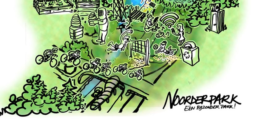 Noorderpark | Buurt visualiseert toekomst park - Noorderpark